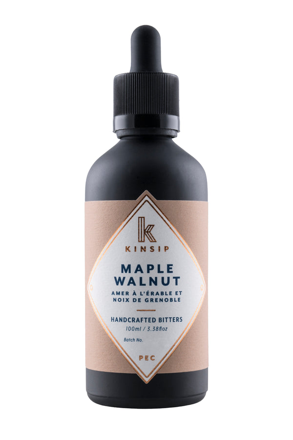 Maple Walnut Handcrafted Bitters - Kinsip House of Fine Spirits